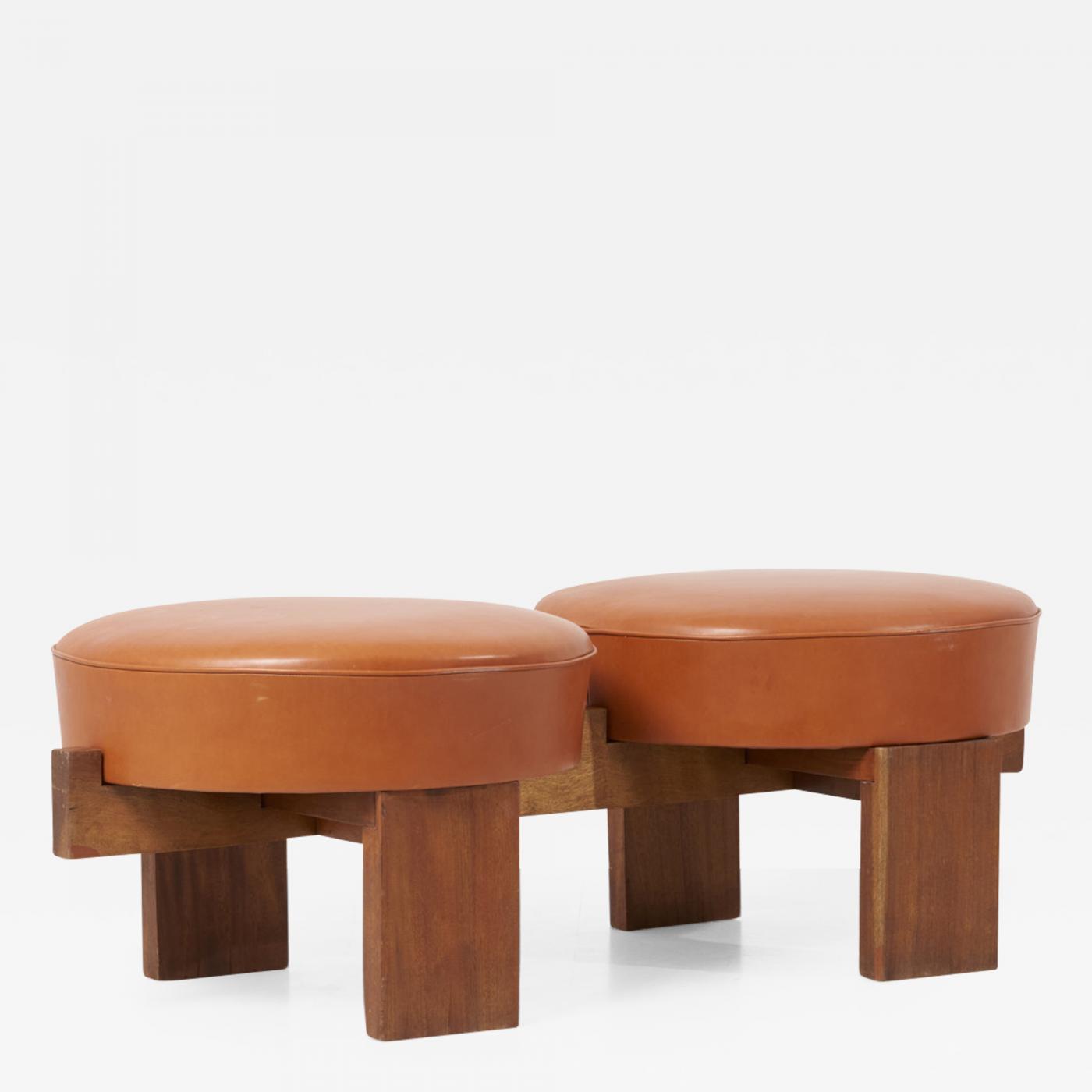 Mauritanian Bench with two cushions, 1960s