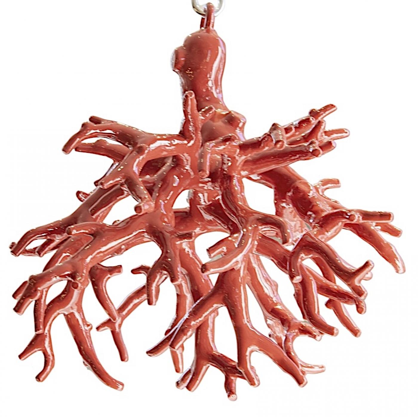 Attilio Maggia Rosa - Coral pendant