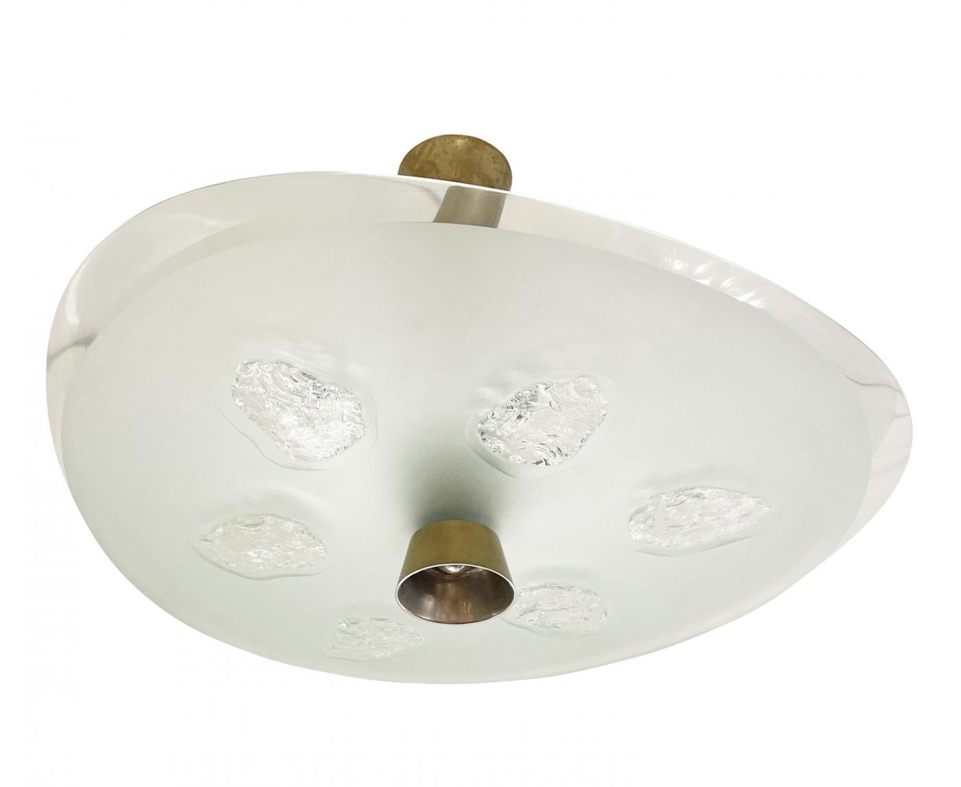 Max Ingrand - Fontana Arte Ceiling Light Model 1748 by Max Ingrand