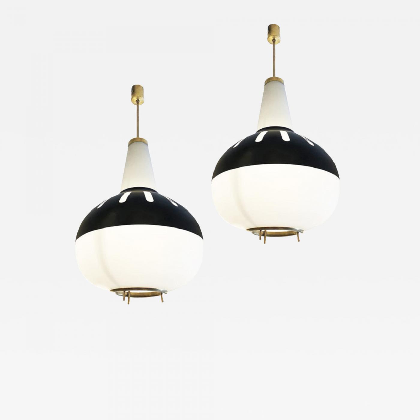 Max Ingrand - Fontana Arte Pendants Model 1954