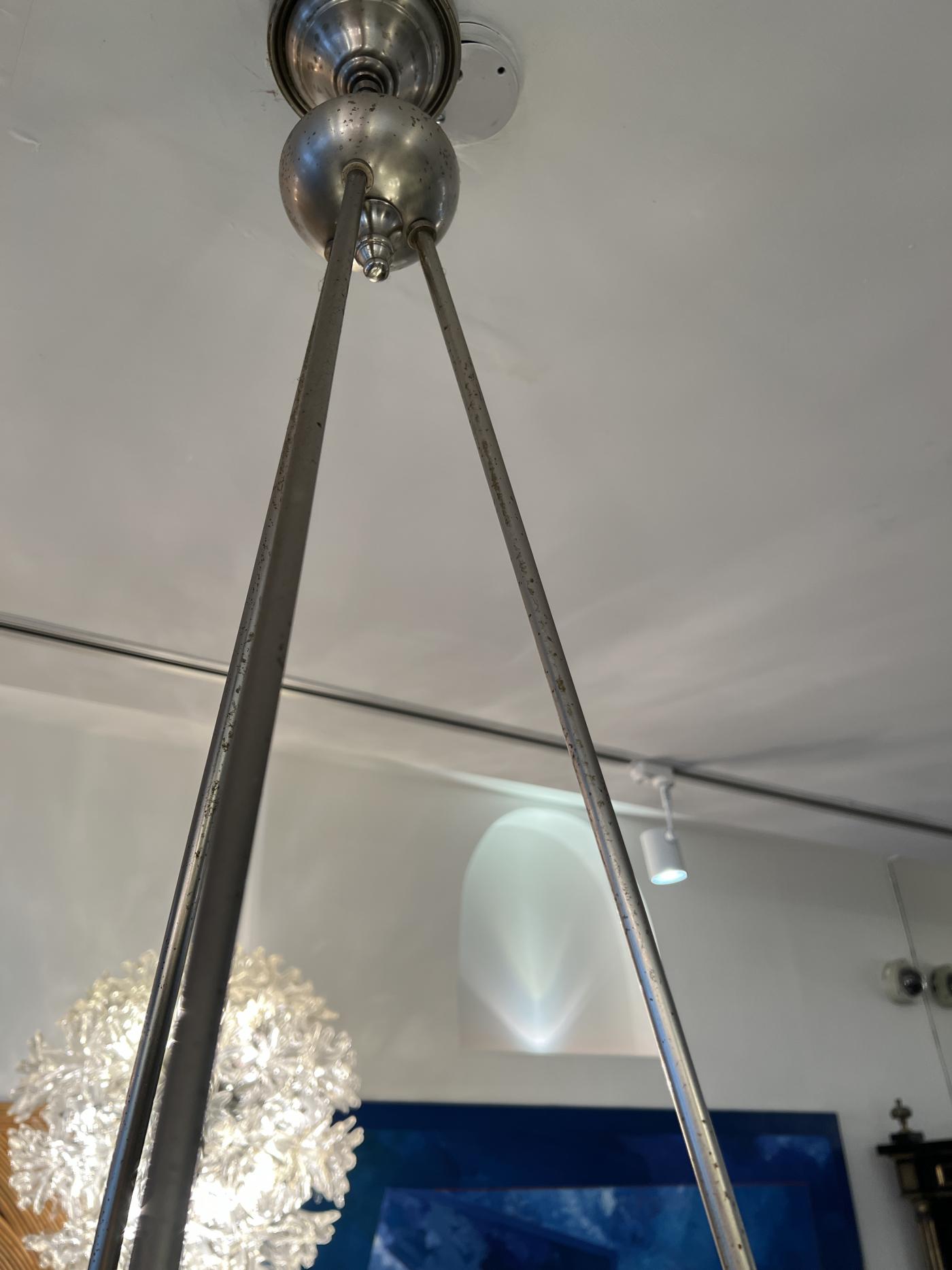 Max Ingrand - Important Max Ingrand ceiling light Model 2088