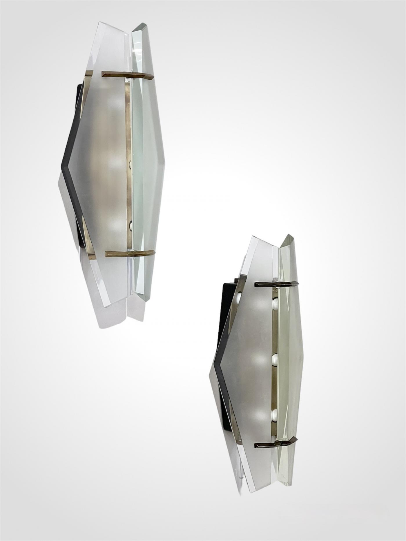 Max Ingrand - Max Ingrand Modernist Sconces