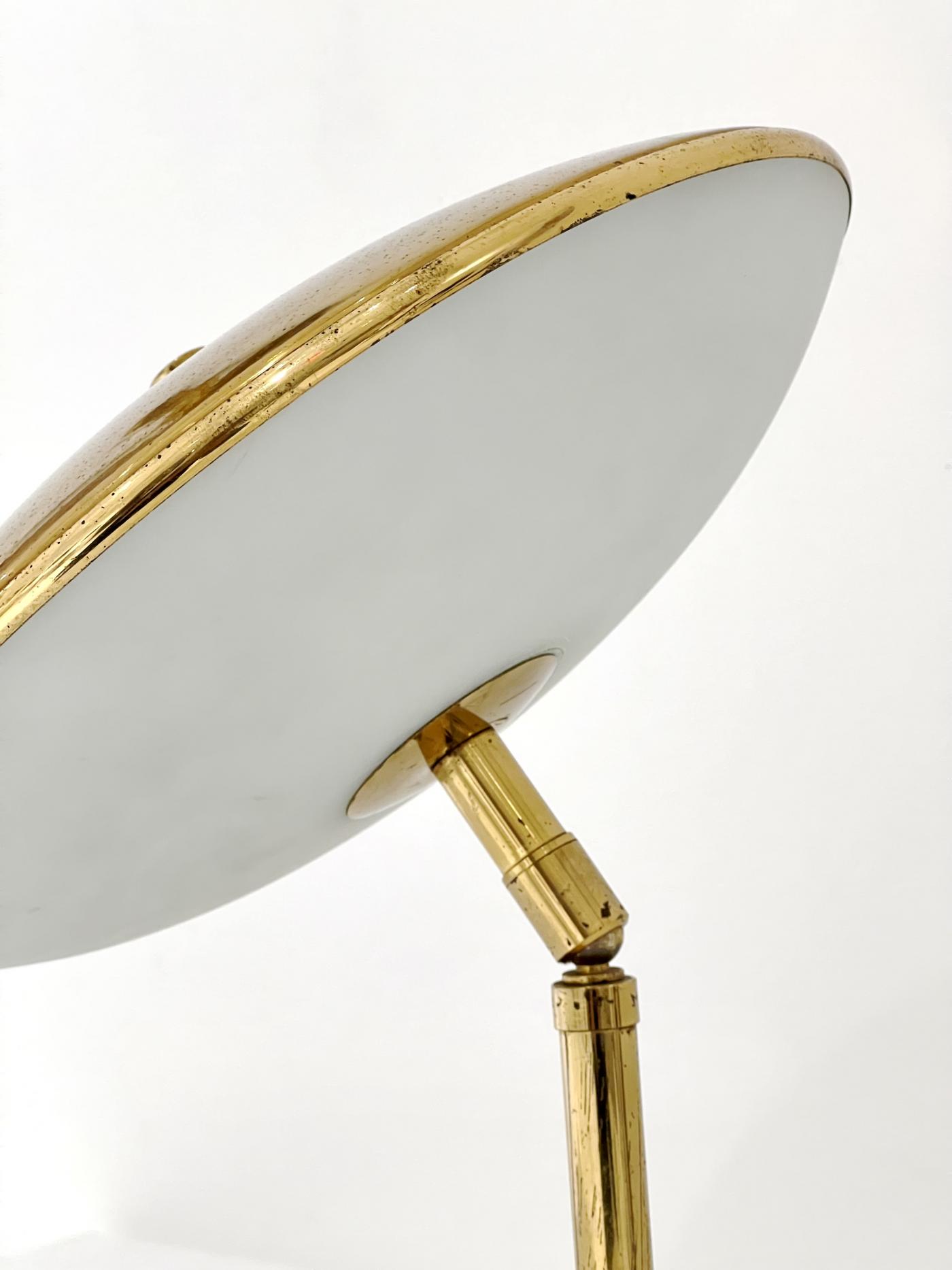 Max Ingrand - Max Ingrand for Fontana Arte Saucer Table Lamp