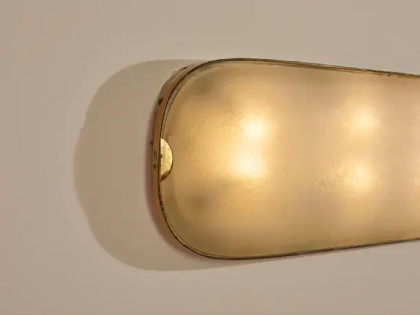 Max Ingrand - Max Ingrand large ceiling or wall light by Fontana Arte ...