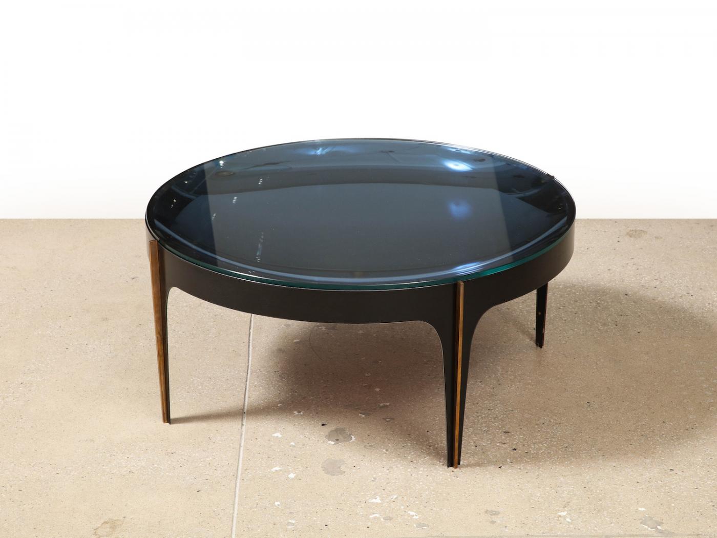 Max Ingrand - Model 1744, Circular Cocktail Table by Max Ingrand for ...