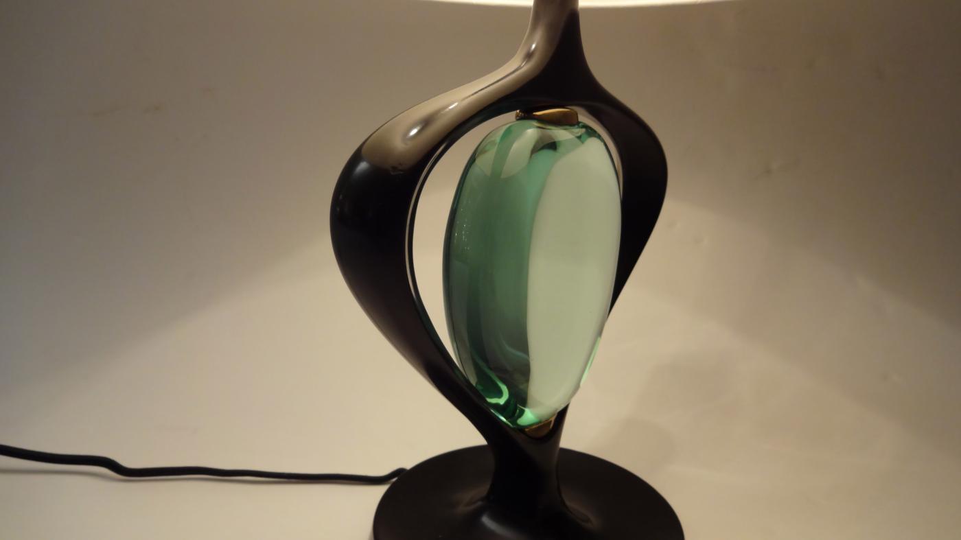 Max Ingrand - Rare and Important Table Lamp by Max Ingrand for Fontana ...