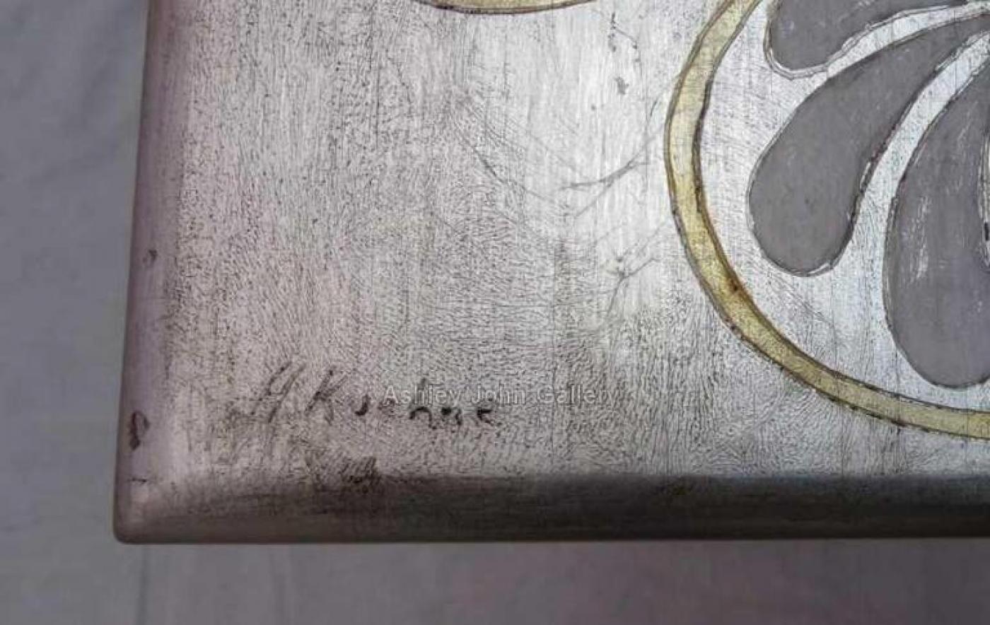 Max Kuehne - Sgraffito Side Tables, Max Kuehne Design