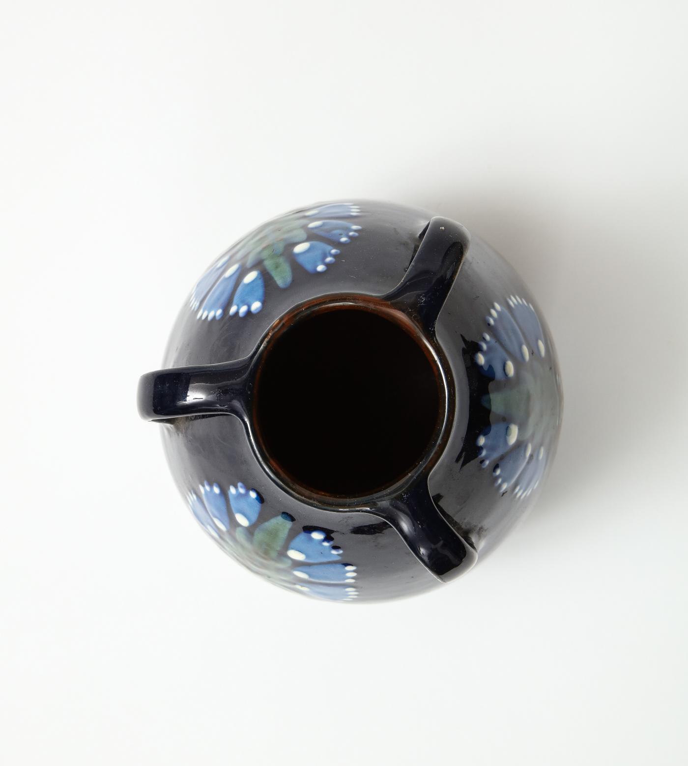 Max Laeuger - Glazed Ceramic Vase by Max Laeuger, Germany, Early 20th C.