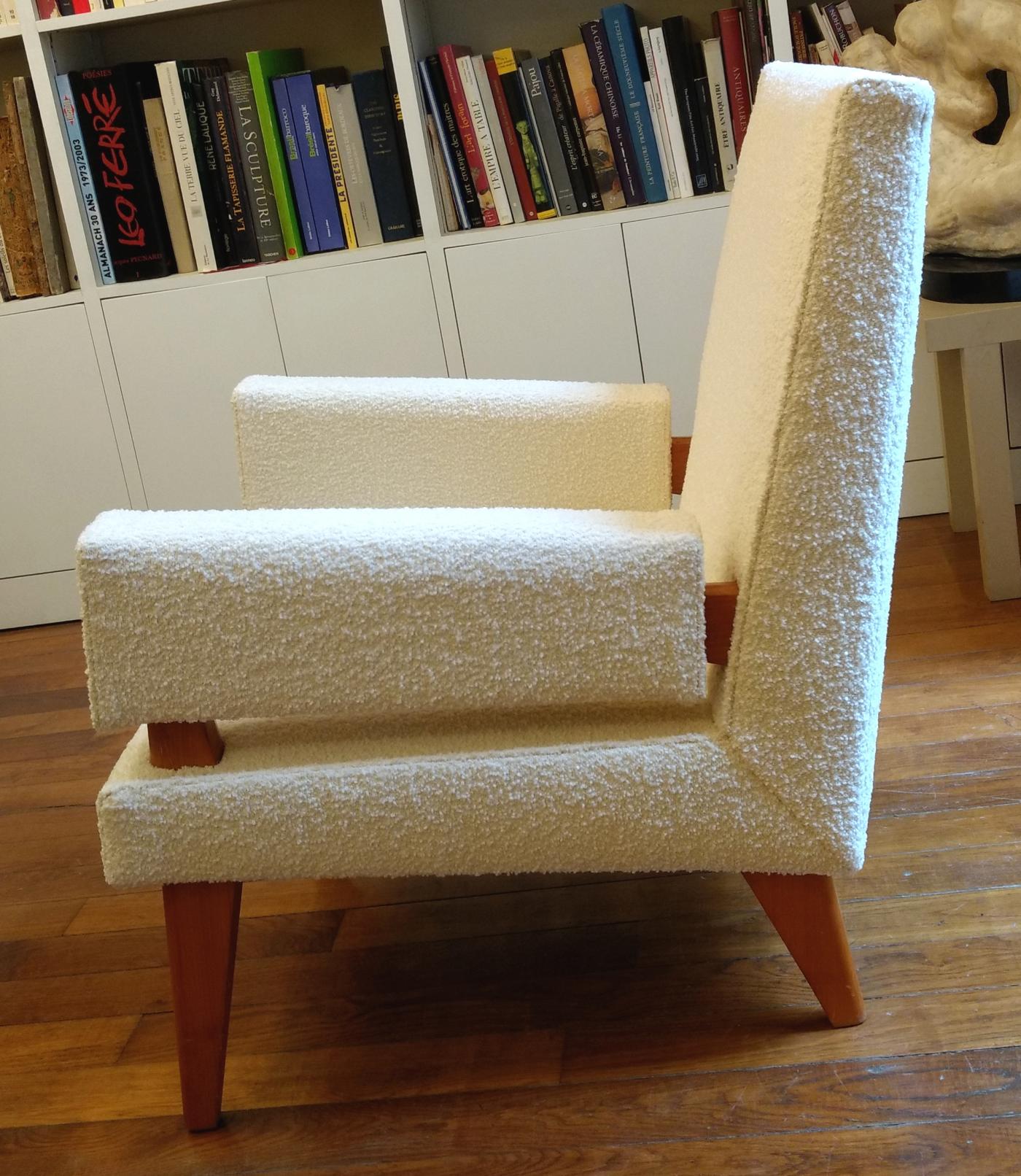 Maxime Old - Maxime Old. Pair of armchairs 369 model. France 1955-1958