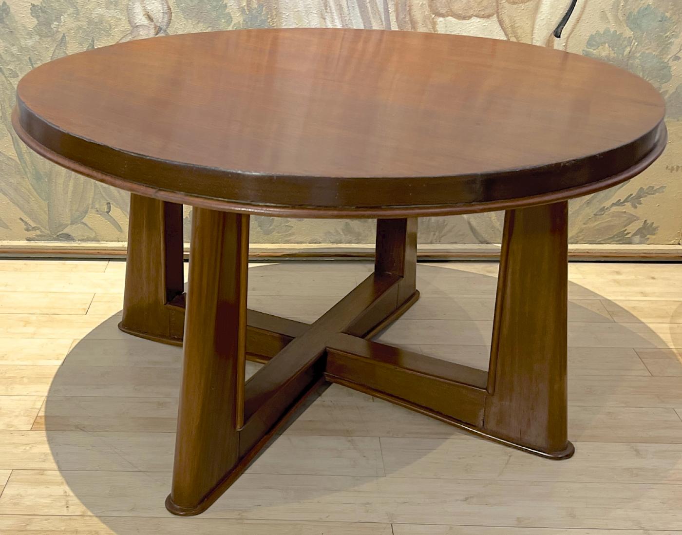 Maxime Old - Maxime Old walnut chicest art deco sturdy coffee table