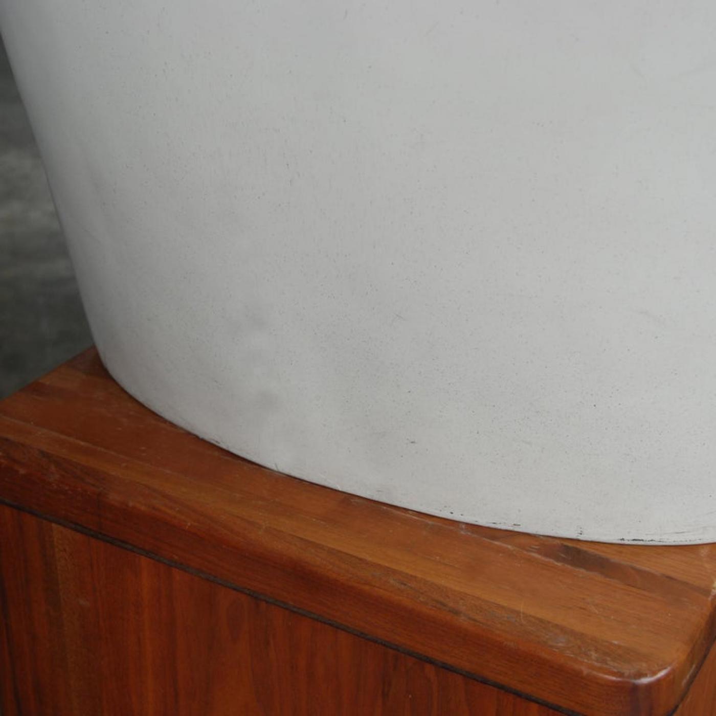 Maya Lin - Maya Lin for Knoll White Stone Stool