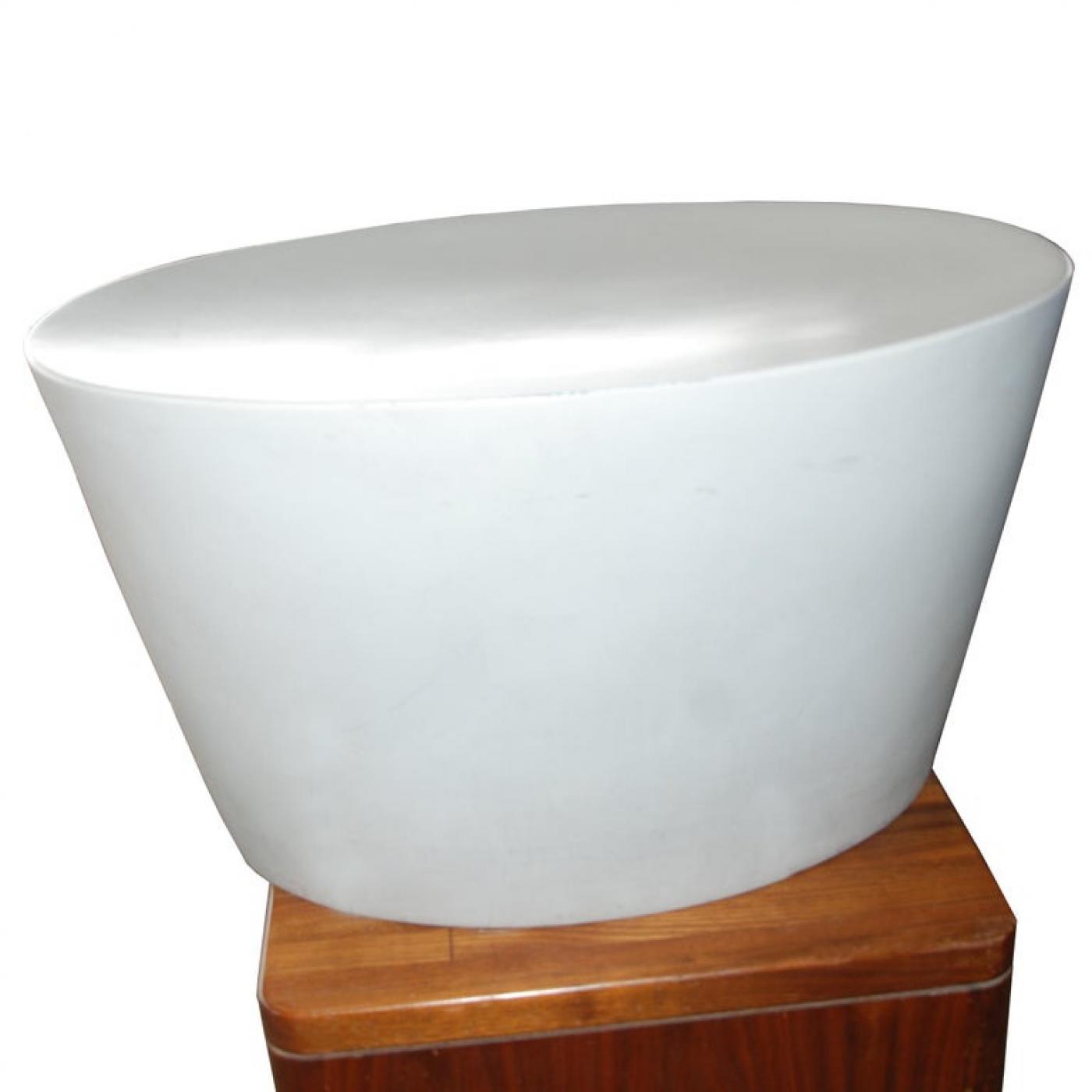 Maya Lin - Maya Lin for Knoll White Stone Stool
