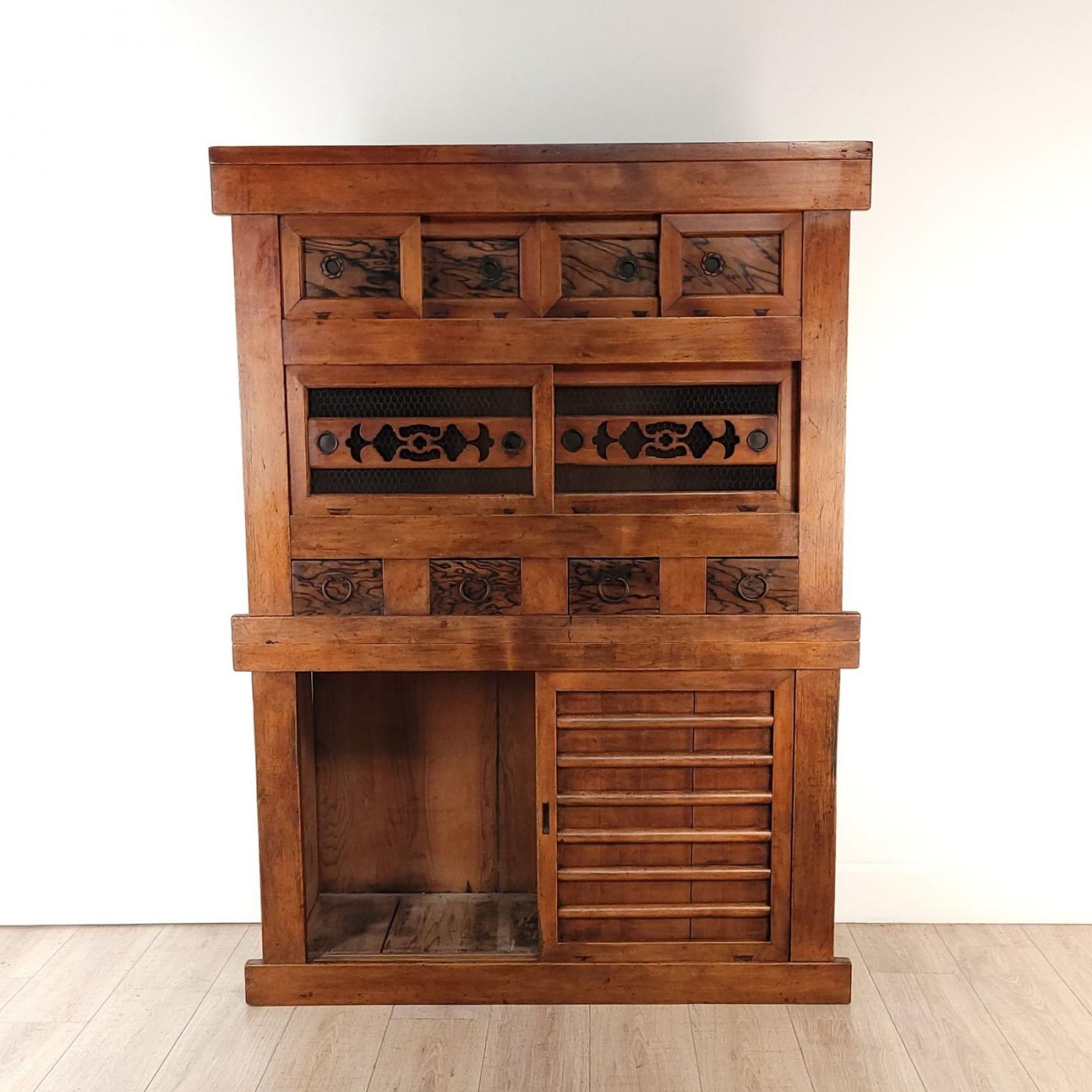 Meiji Period Kitchen Tansu, Japan, 19th century