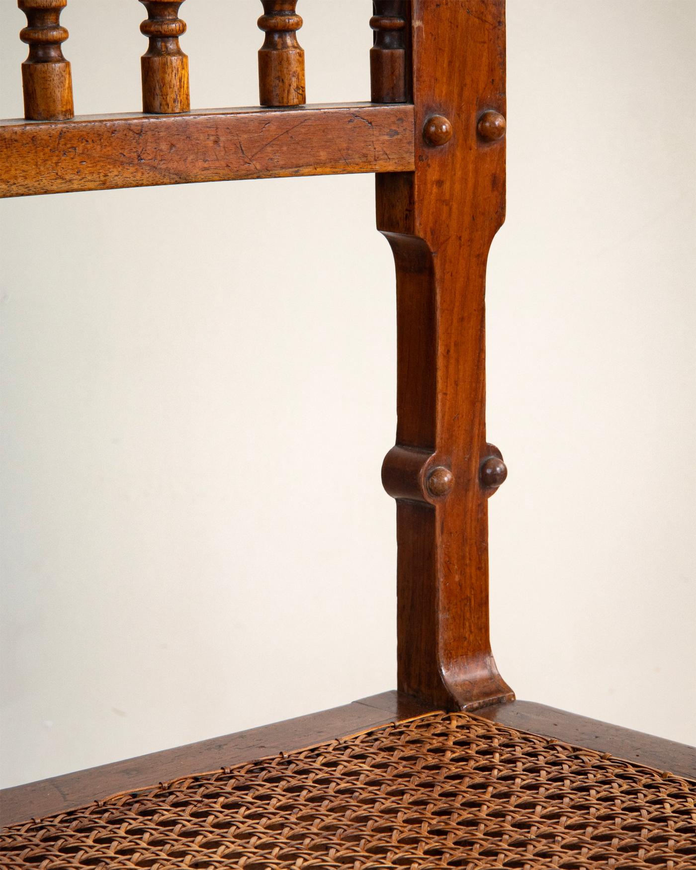 Michael Gottlieb Birckner Bindesbøll - 19th c, Chairs by M.G. Bindesbøll