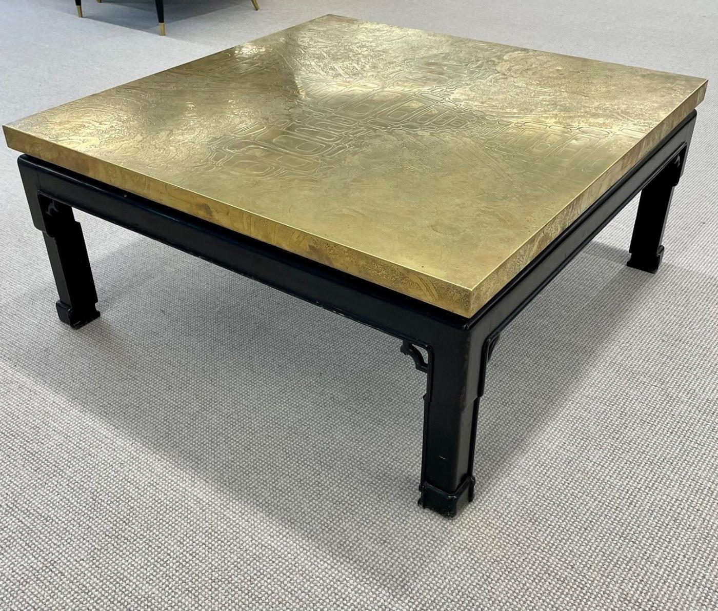 Georges Mathias - Mid-Century Georges Mathias Coffee Table, Signed ...