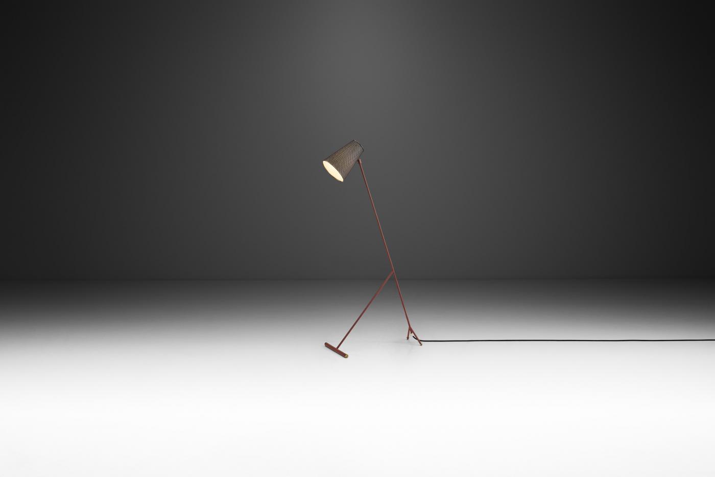 Mid-Century Modern Angular Floor Lamp, Europe ca 1960s