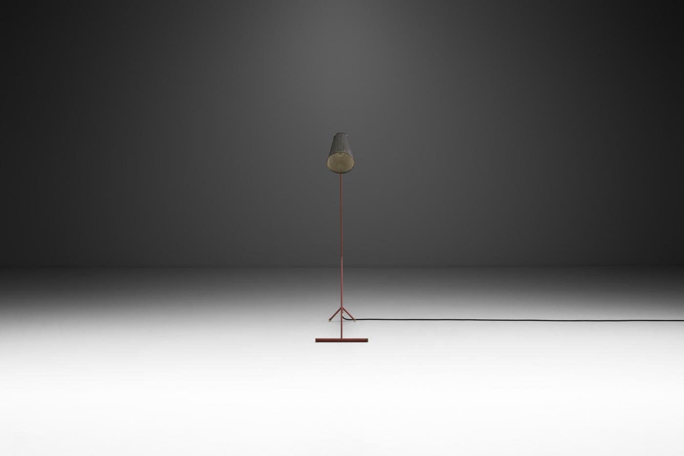 Mid-Century Modern Angular Floor Lamp, Europe ca 1960s