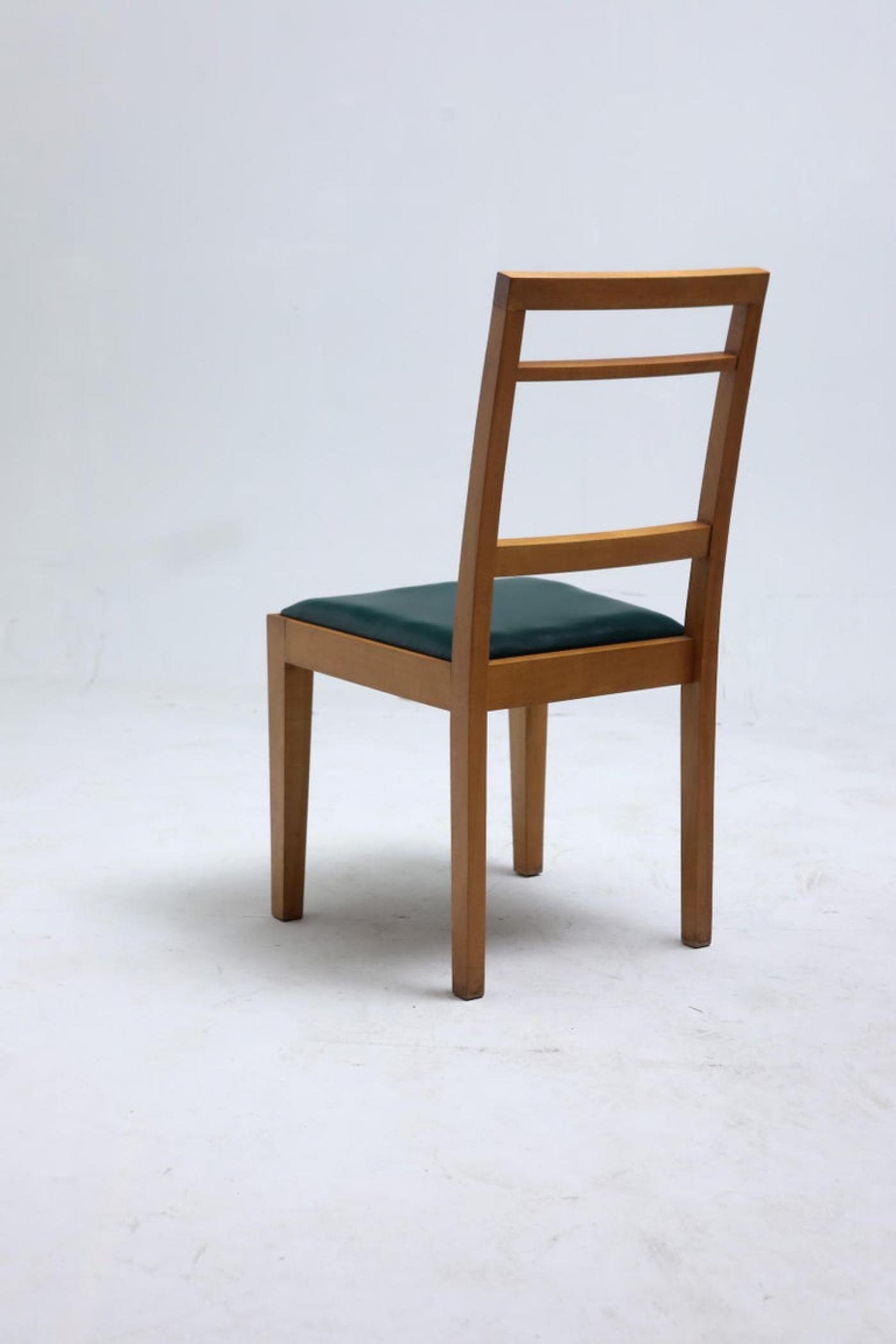 Mid-Century Modern Brazilian Chairs in Wood, 1960s 'Set of 8'