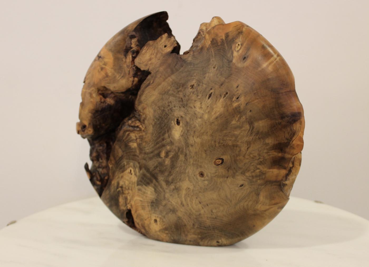 Mid-Century Modern Burl-wood Vase