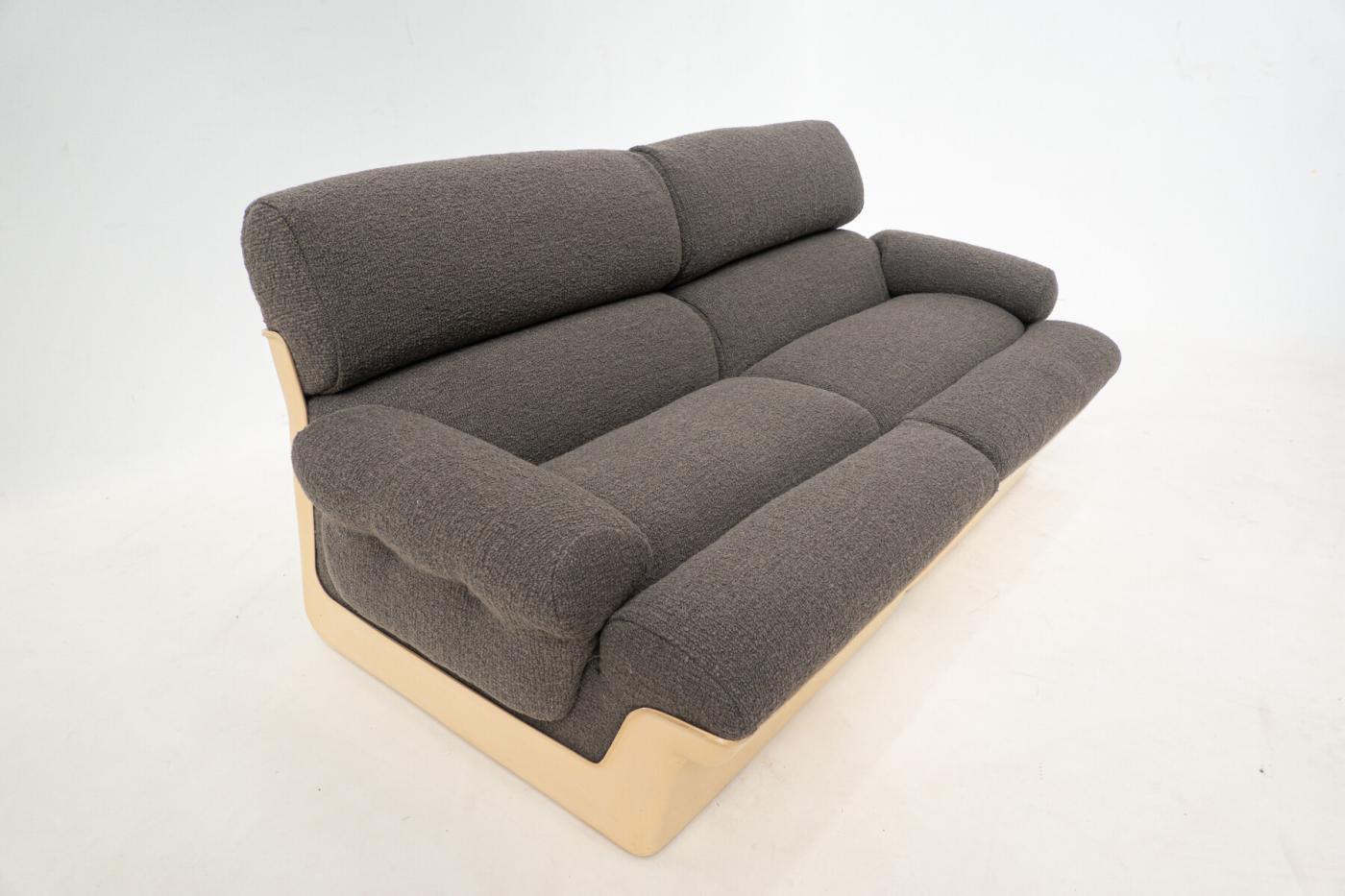 Mid Century Modular Two-Seater Sofa
