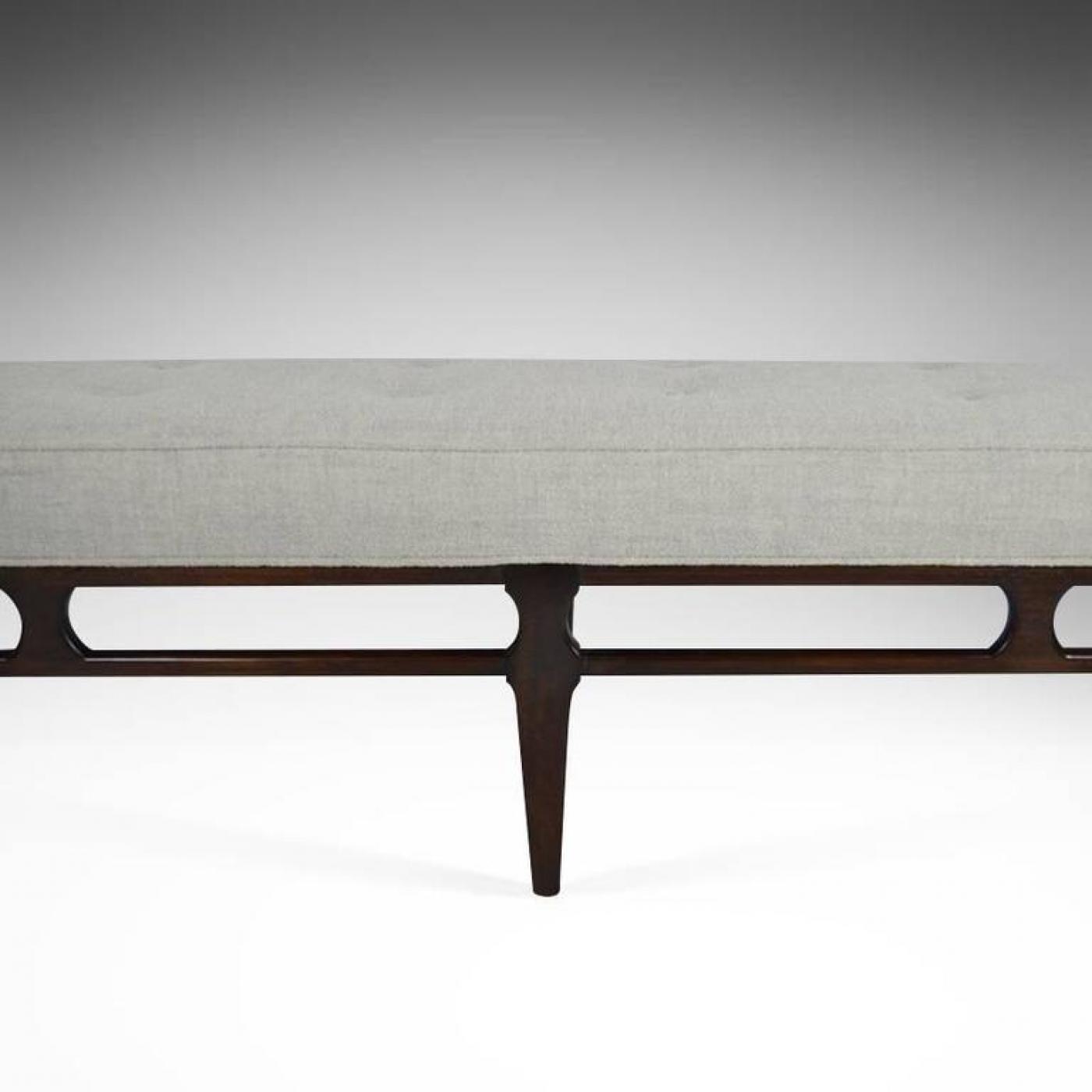 Mid-Century Sculptural Bench