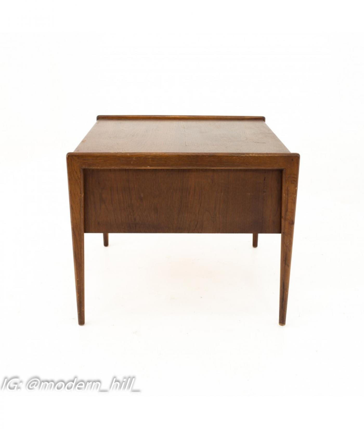 Mid Century Walnut Foyer Entry Console