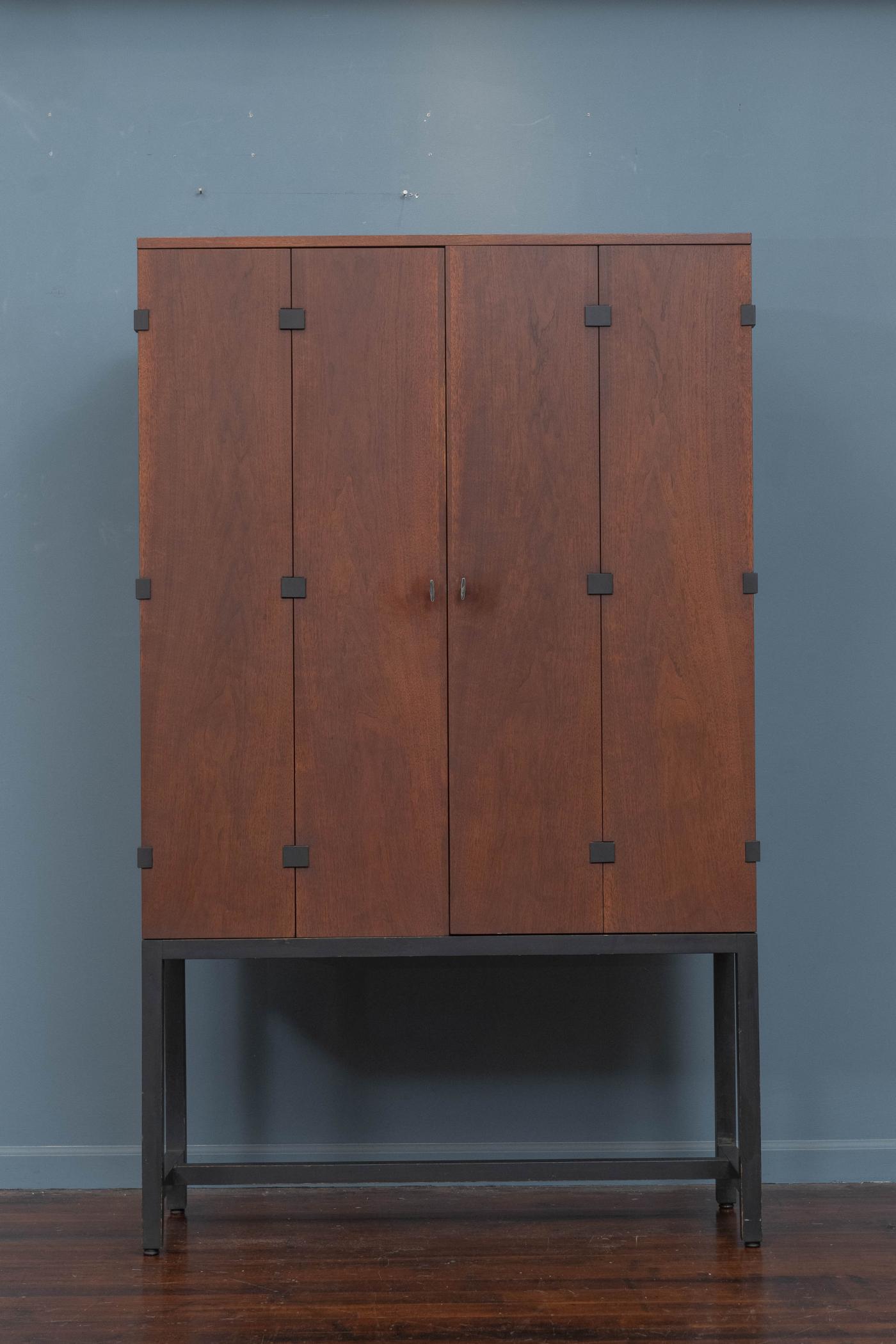 Milo Baughman - Milo Baughman Bar Cabinet for Directional