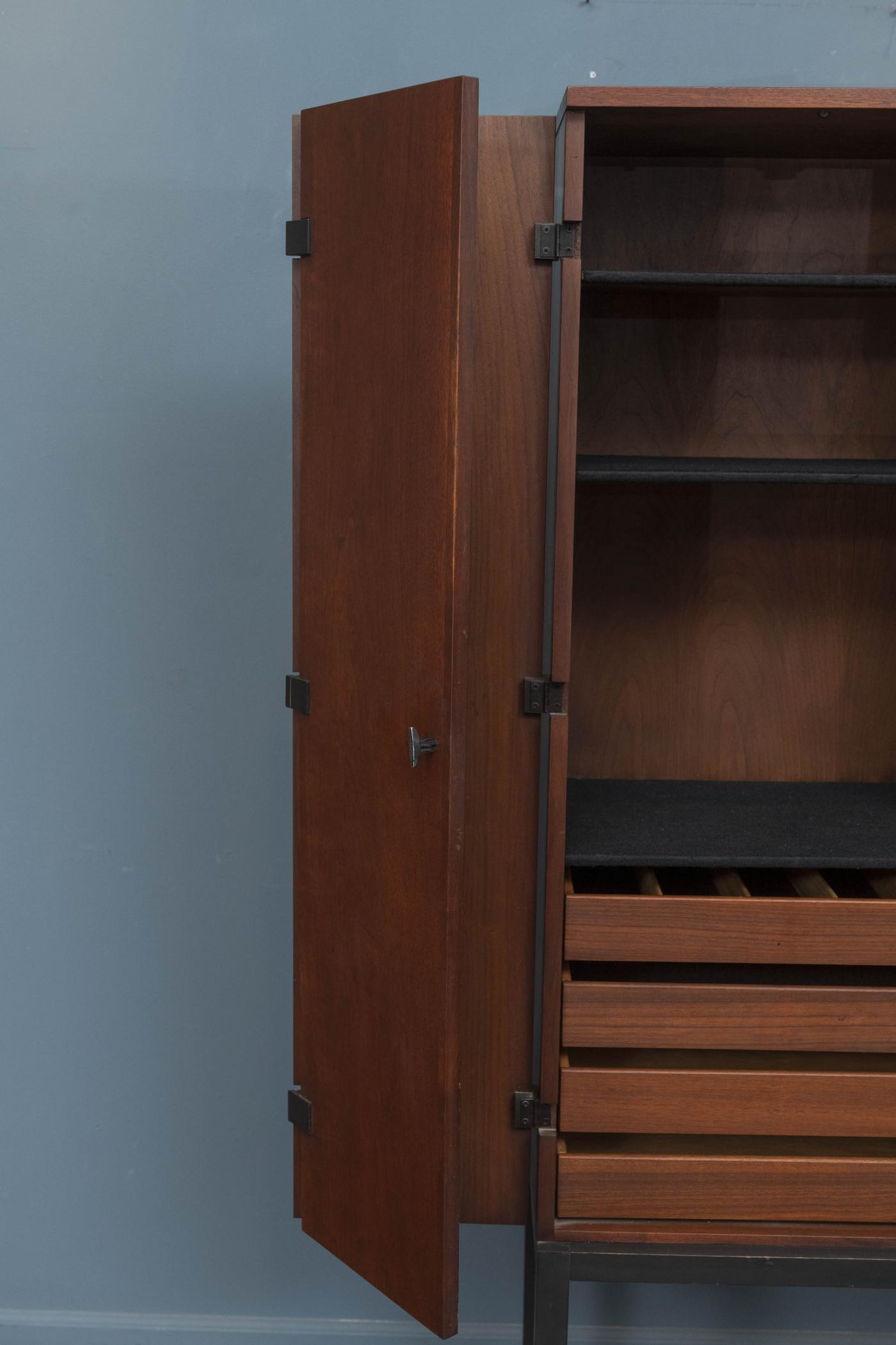 Milo Baughman - Milo Baughman Bar Cabinet for Directional