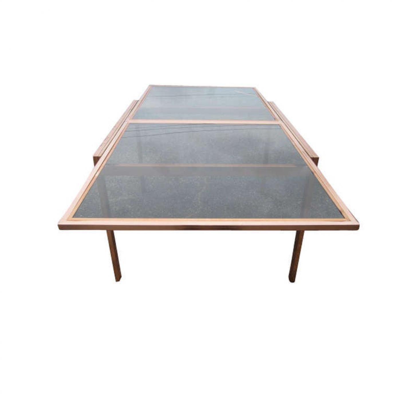 Milo Baughman - Vintage Milo Baughman Style Extension Dining Table