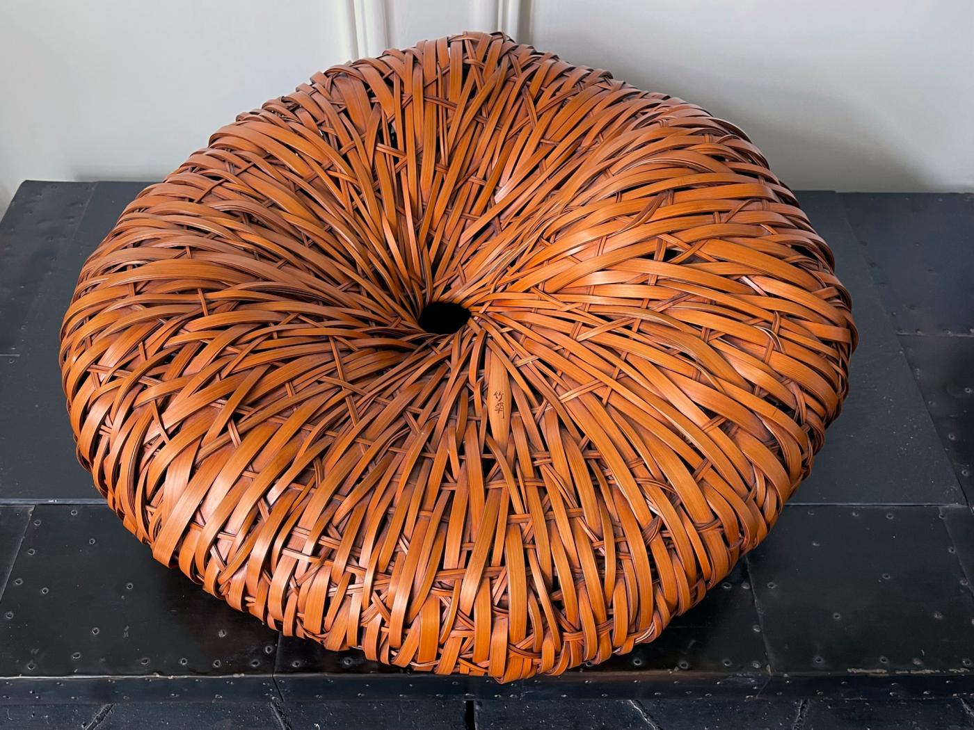 Mimura Chikuho - Large Contemporary Japanese Woven Bamboo Sculpture ...