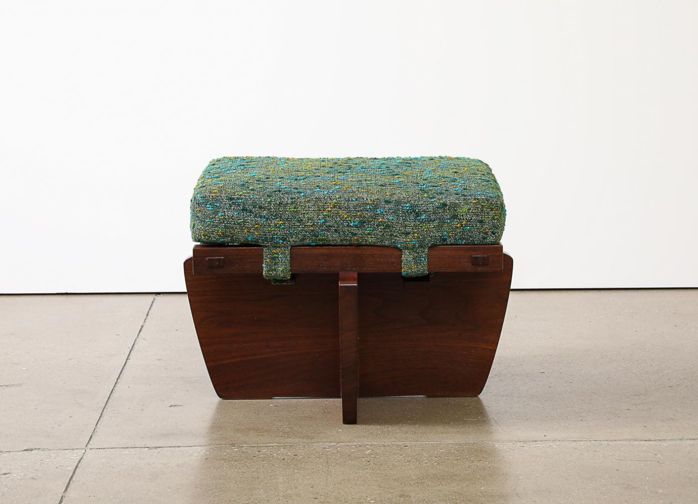 Mira Nakashima - Greenrock Stool by Mira Nakashima & Nakashima Studio