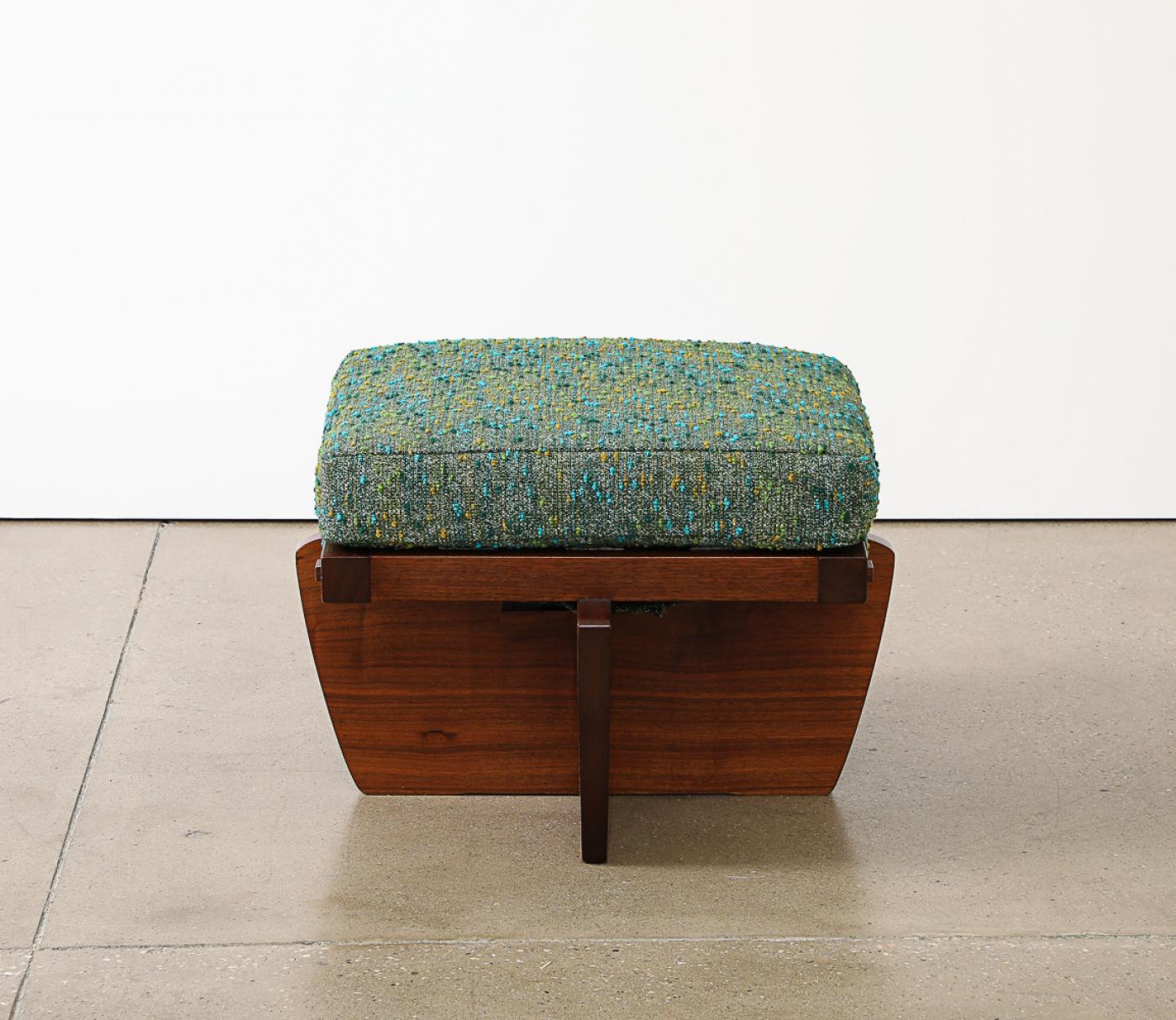 Mira Nakashima - Greenrock Stool by Mira Nakashima & Nakashima Studio