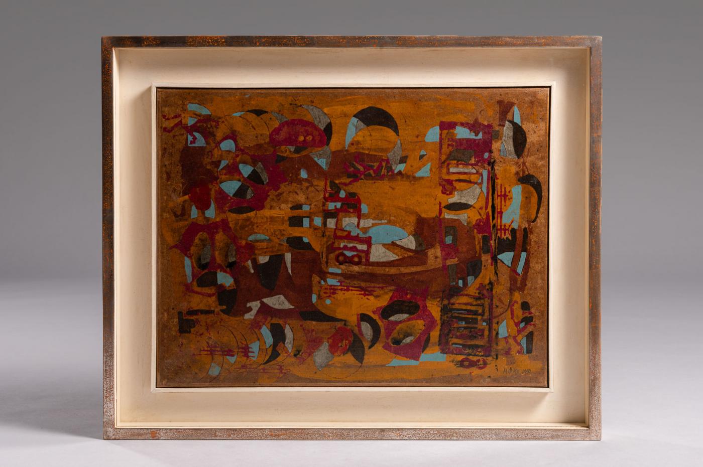 Mirko Basaldella - Mirko Basaldella (1910-1969), “Uragano”, tempera on ...