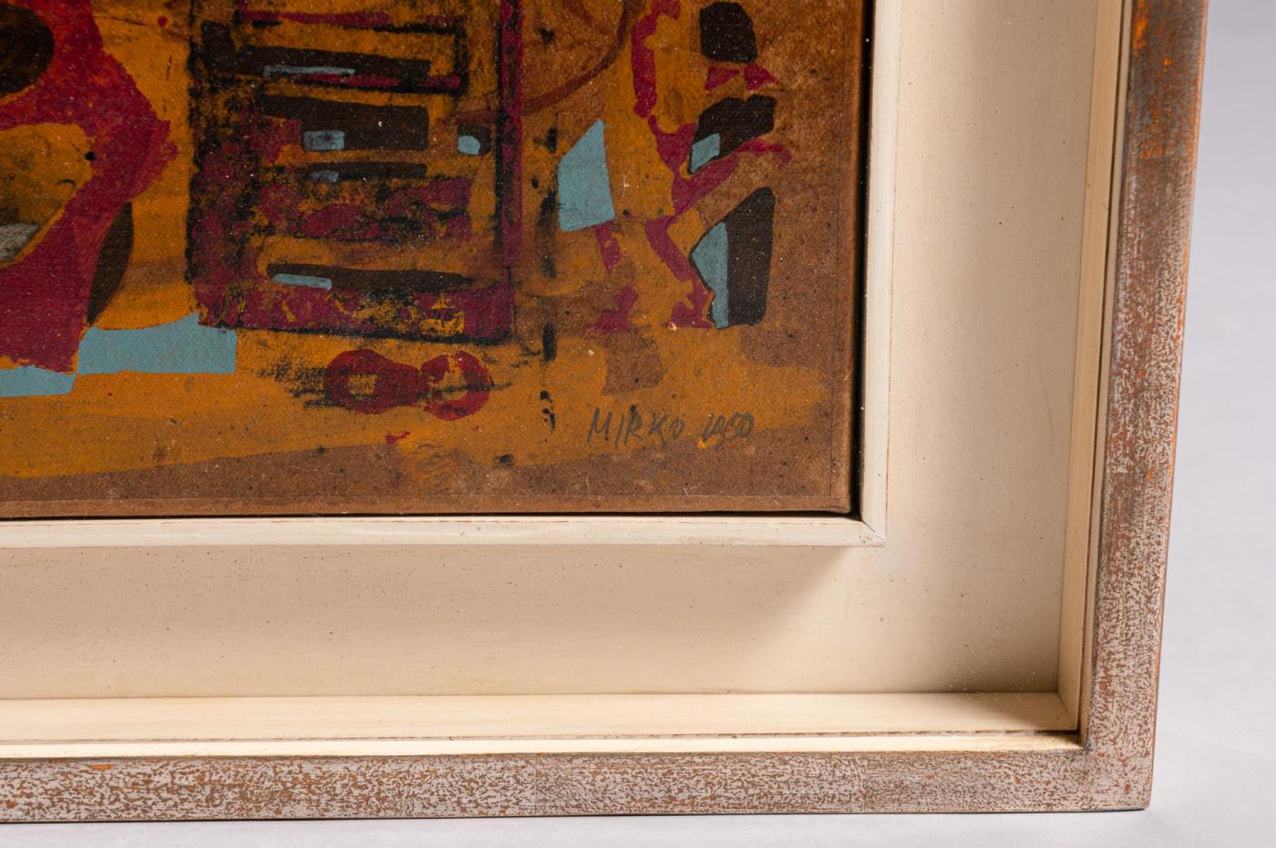 Mirko Basaldella - Mirko Basaldella (1910-1969), “Uragano”, tempera on ...