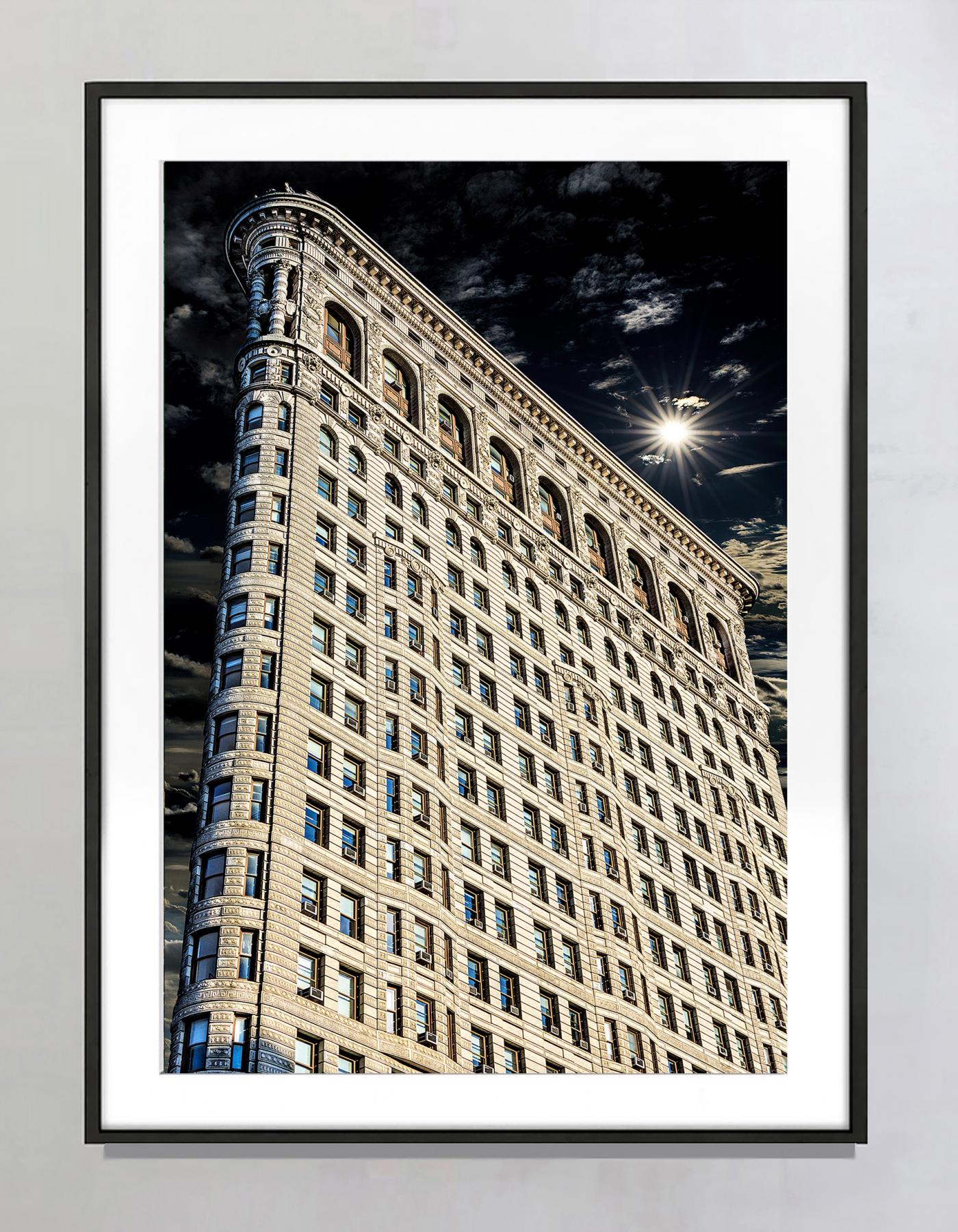 Mitchell Funk - Flatiron Building with Dramatic Light - Abstract ...