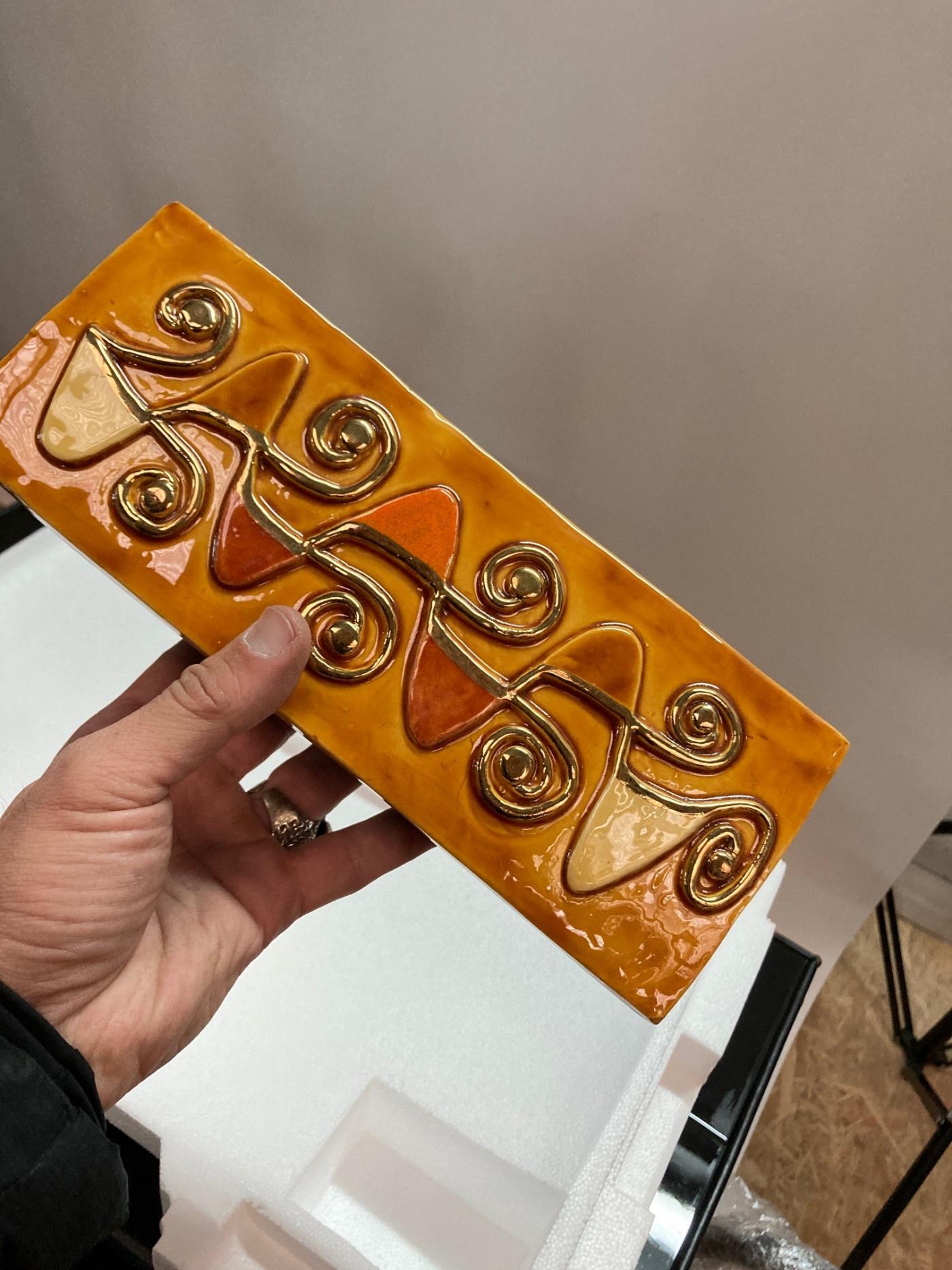 Mithe Espelt - 1970's Ceramic box by Mithe Espelt