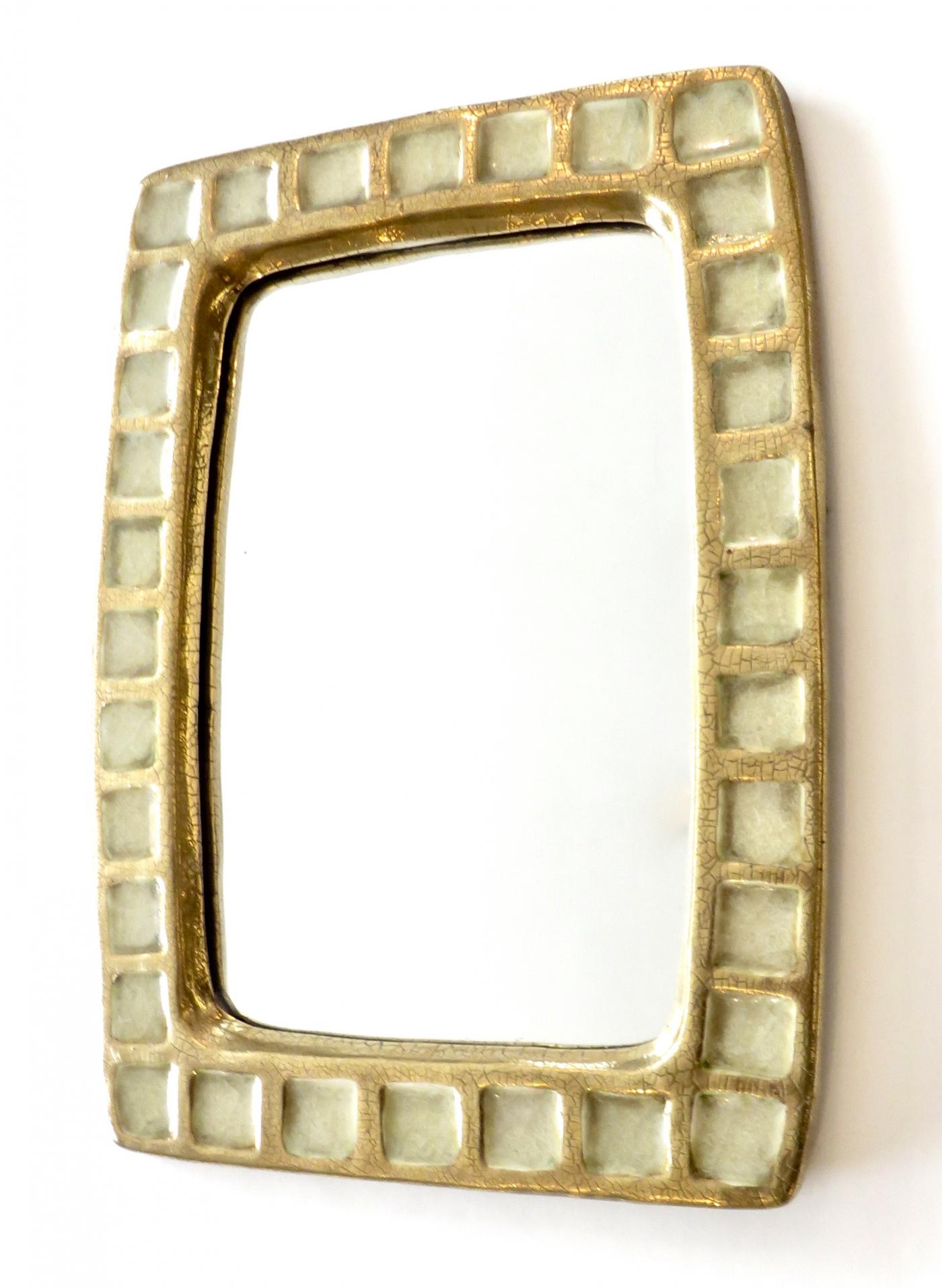 Mithe Espelt - Mithe Espelt French Gold Glazed Ceramic and Fused Glass ...