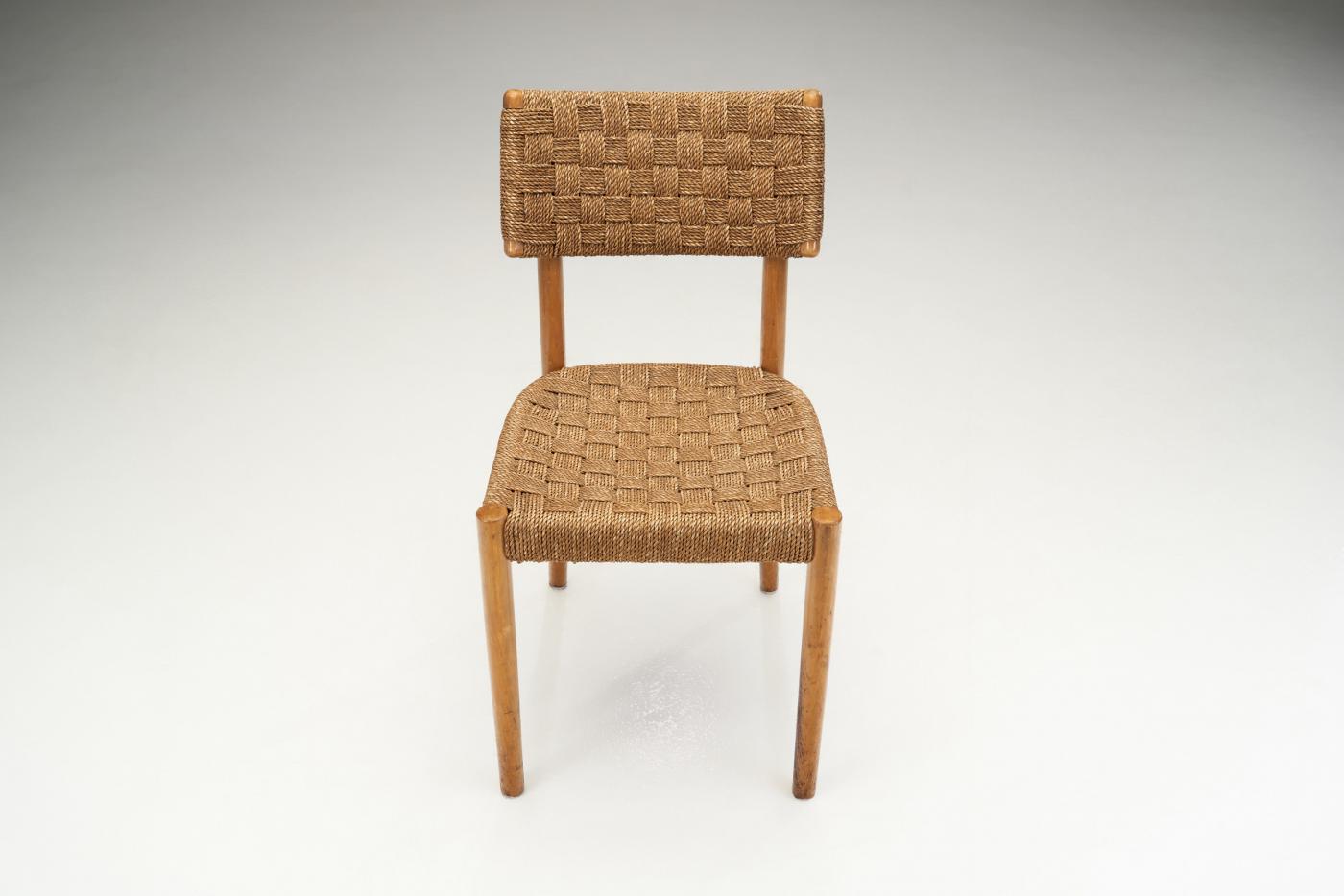 "Model 1462" Dining Chair by Karl Schrøder for Fritz Hansen, Denmark 1930s
