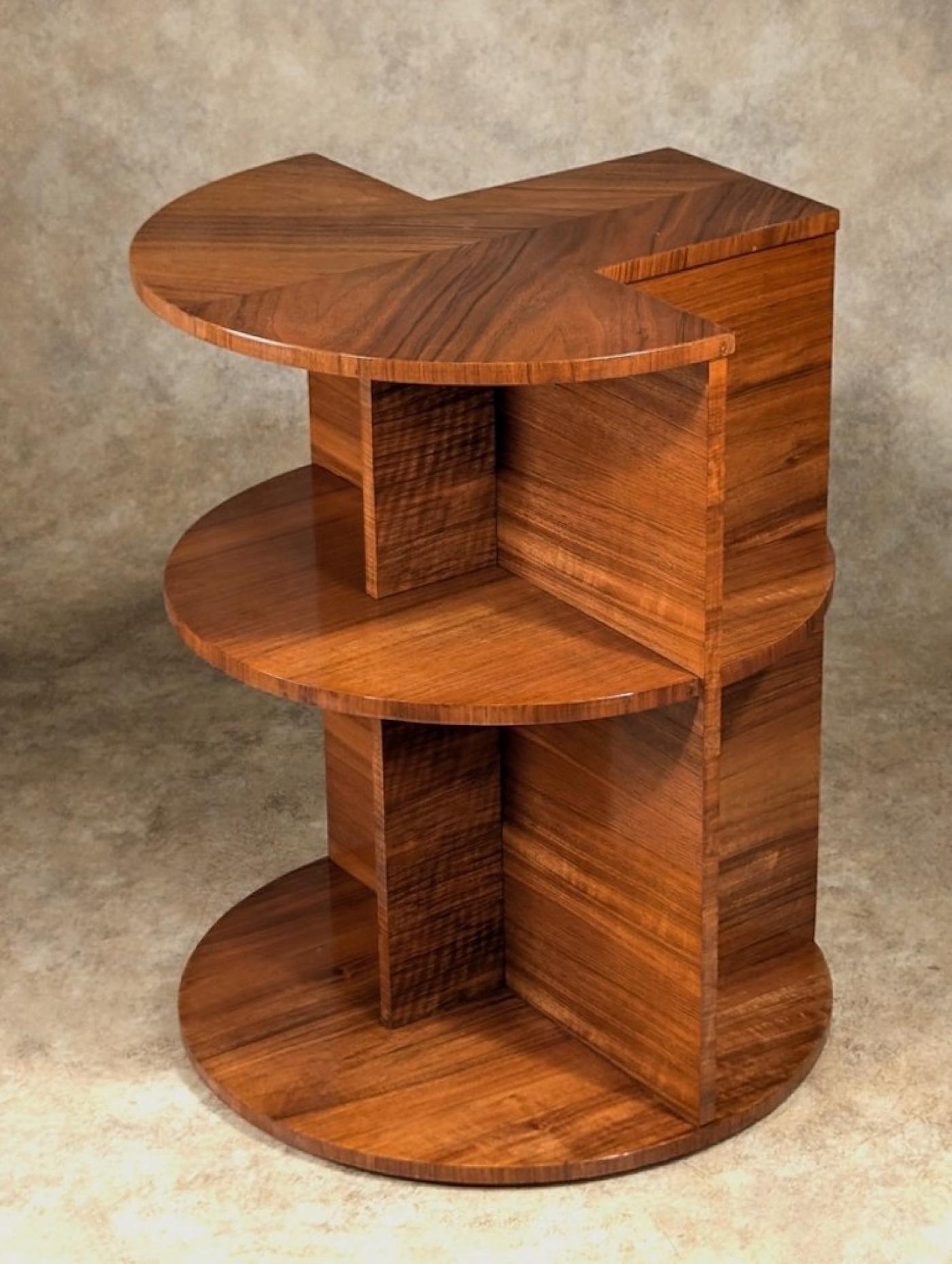 Modernist/Cubist French Art Deco side table