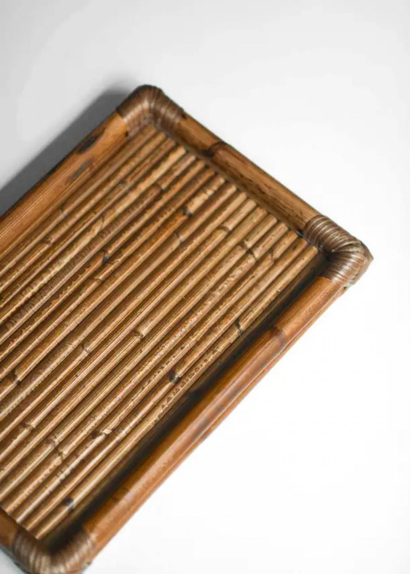 "Molto" Rectangular Bamboo Tray