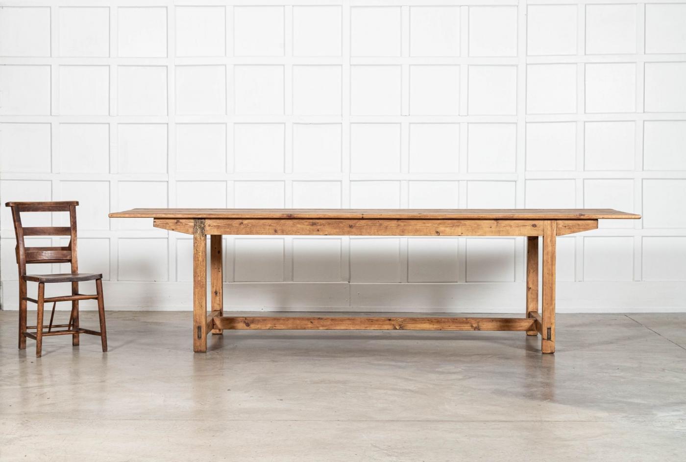 Monumental English Farmhouse Table