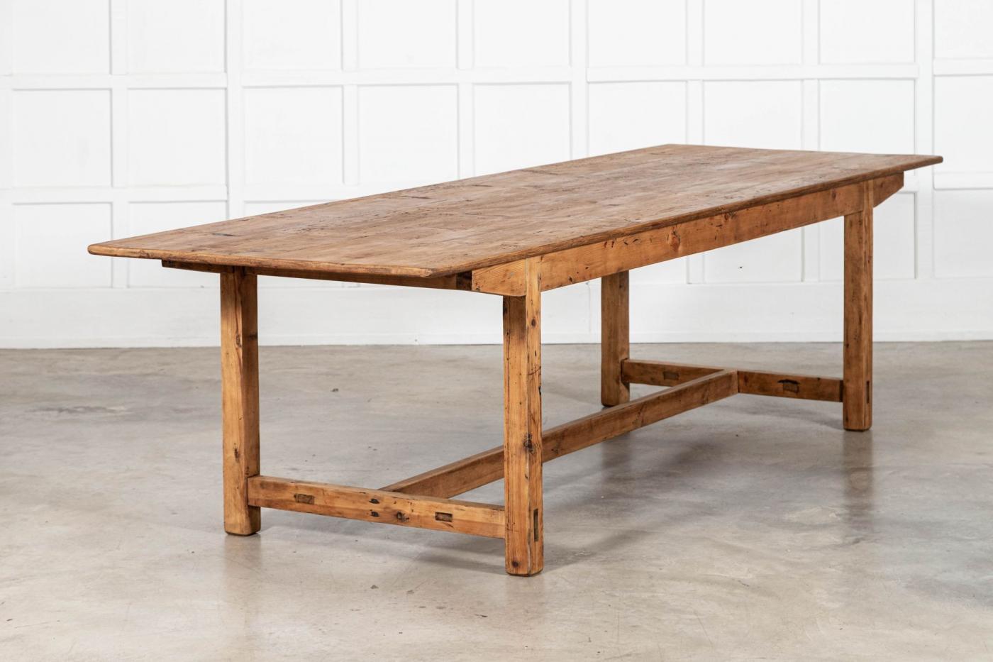 Monumental English Farmhouse Table