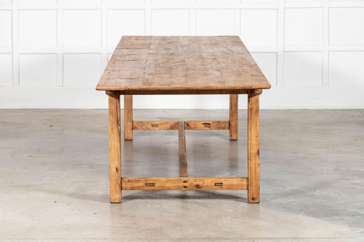 Monumental English Farmhouse Table