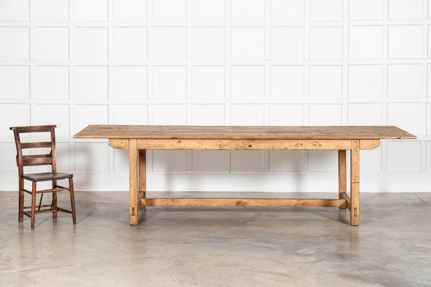Monumental English Farmhouse Table