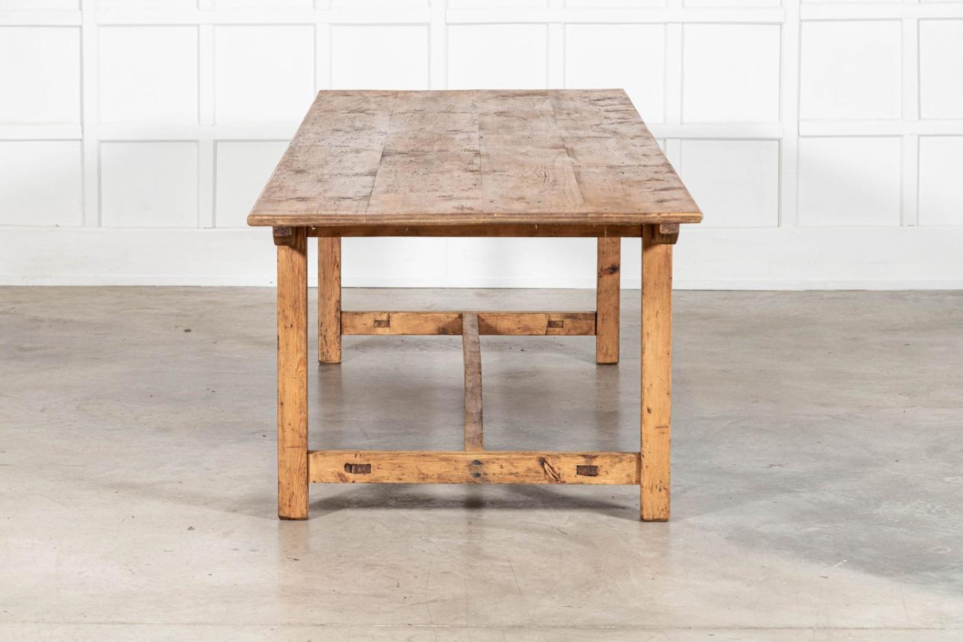Monumental English Farmhouse Table