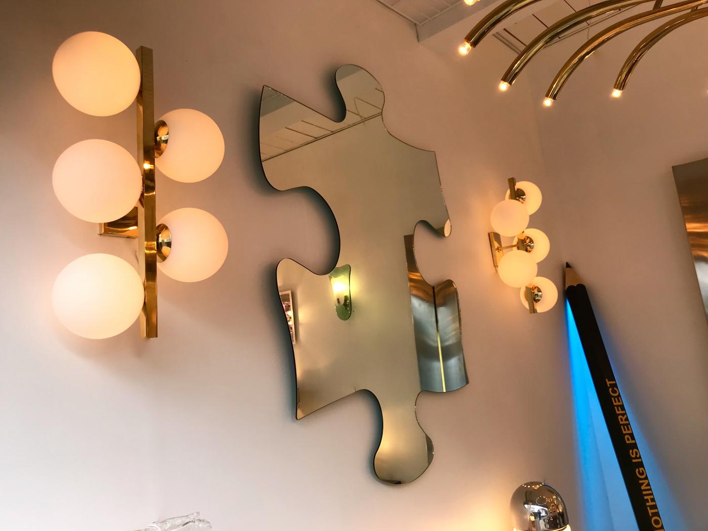 Nanda Vigo - Mirror Puzzle by Nanda Vigo. Italy, 1990s