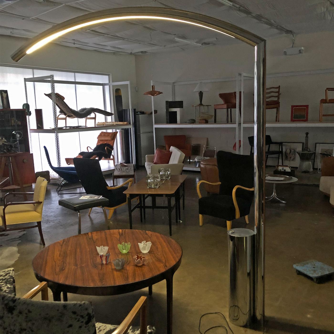 Nanda Vigo - Nanda Vigo "Golden Gate" Floor Lamp for Arredoluce