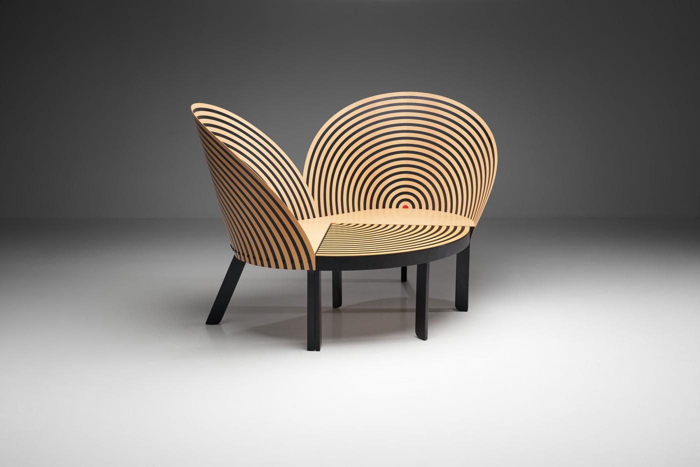 Nanna Ditzel - Nanna Ditzel “Bench for Two” for Fredericia Stolefabrik ...