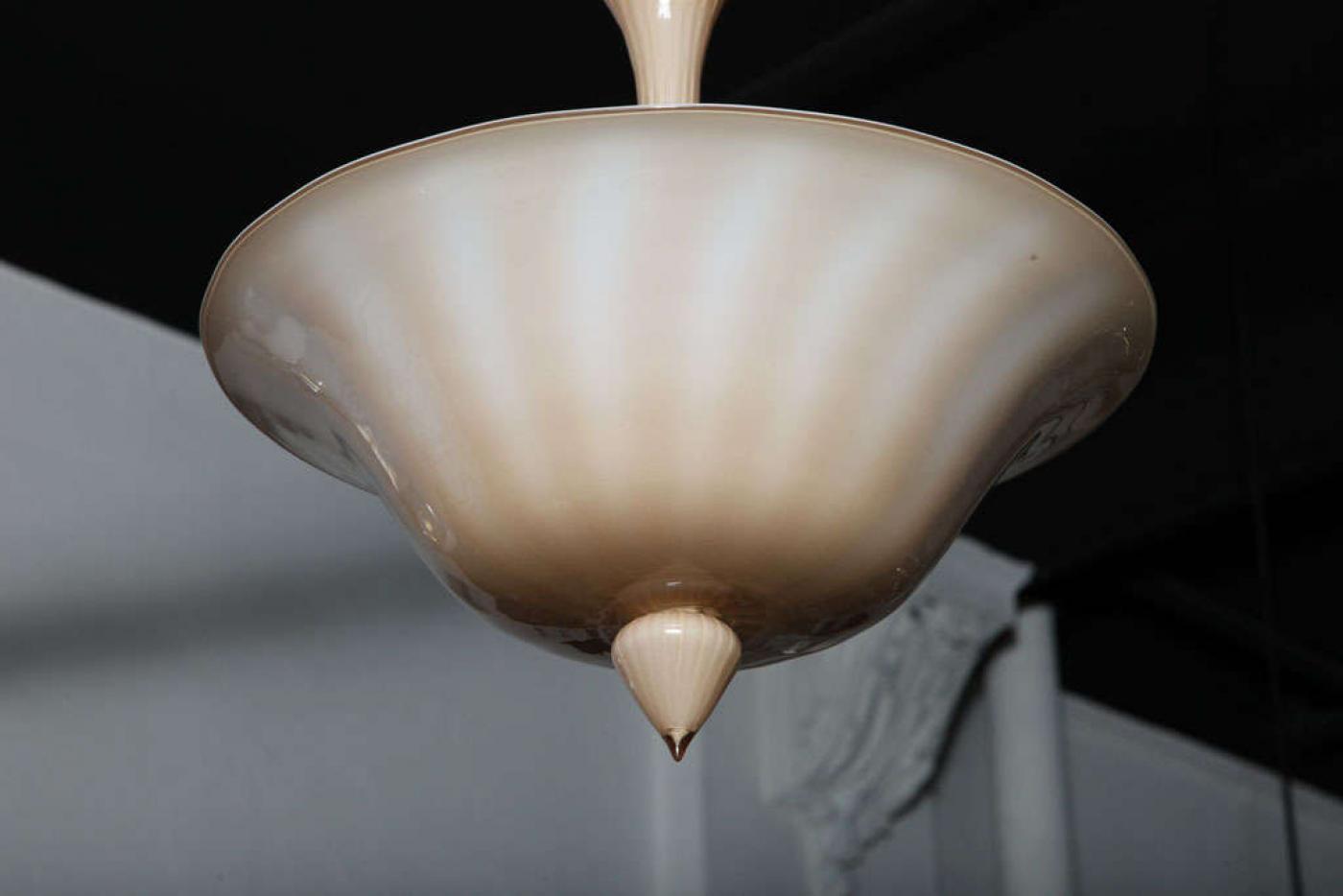 Napoleone Martinuzzi - Venini Chandelier by Napoleone Martinuzzi