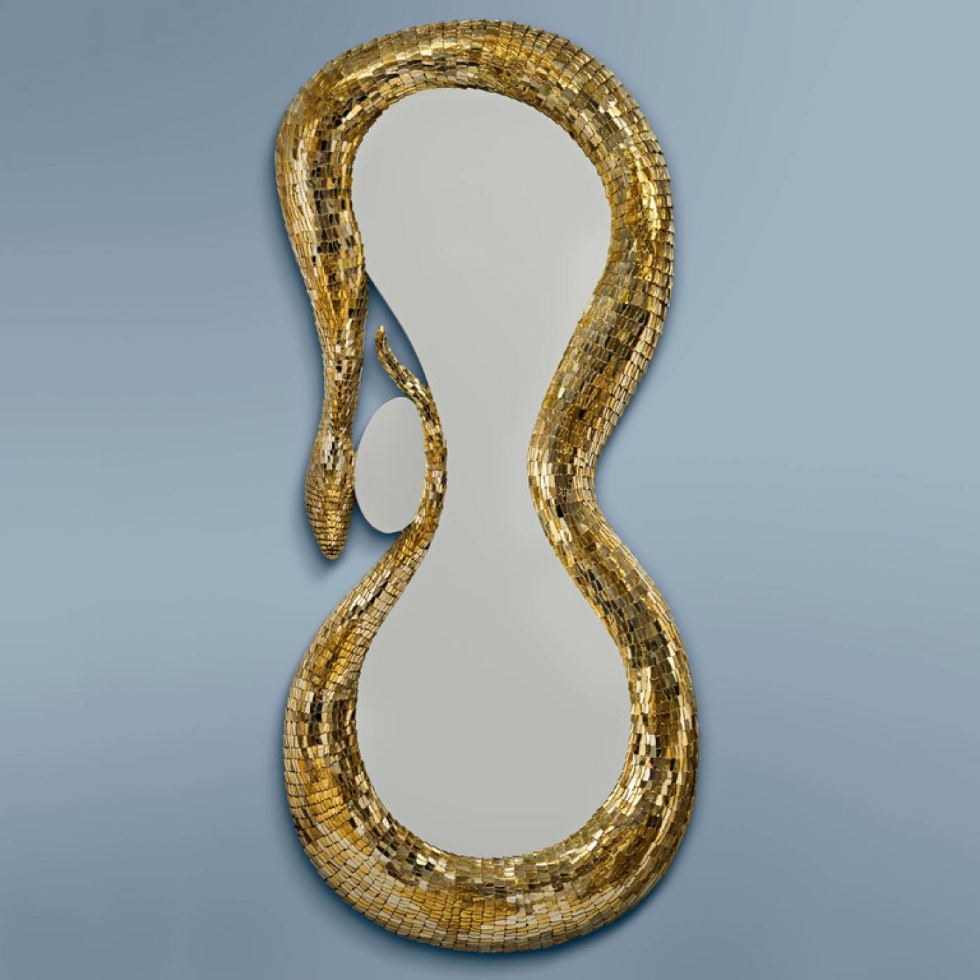 Nathalie Ziegler-Pasqua - SNAKE MIRROR GOLD
